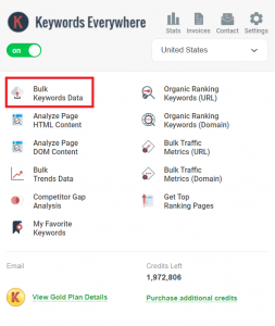 How to Find Keyword Search Volume Using Keywords Everywhere – Keywords Everywhere Blog