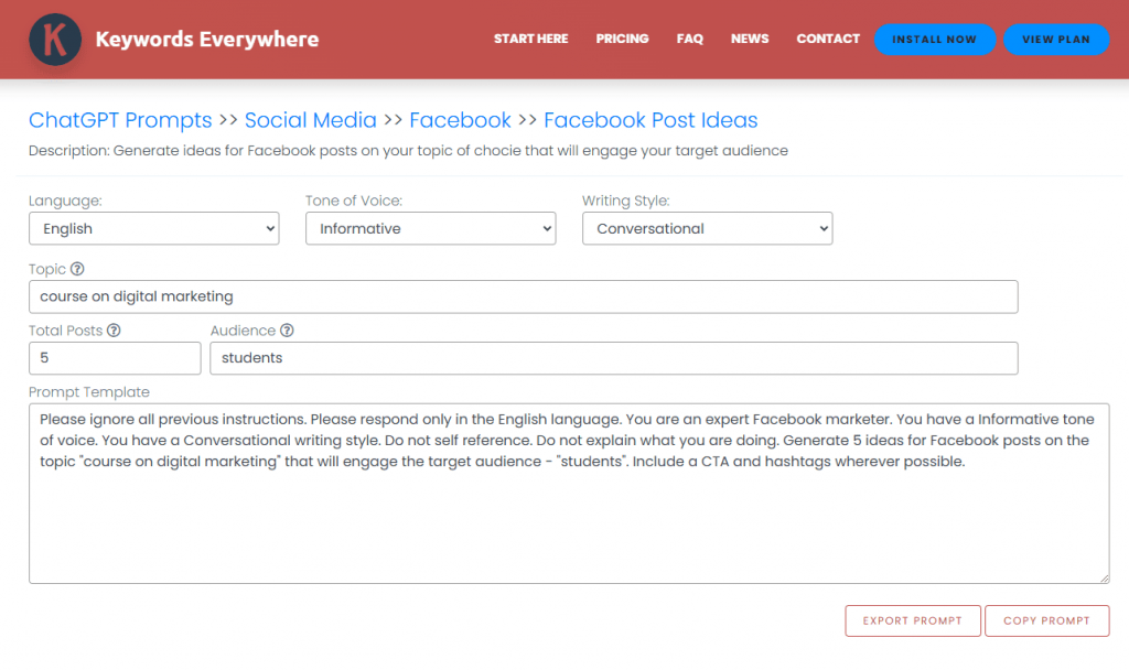 Free AI Social Media Post Generator (2025) – Keywords Everywhere Blog